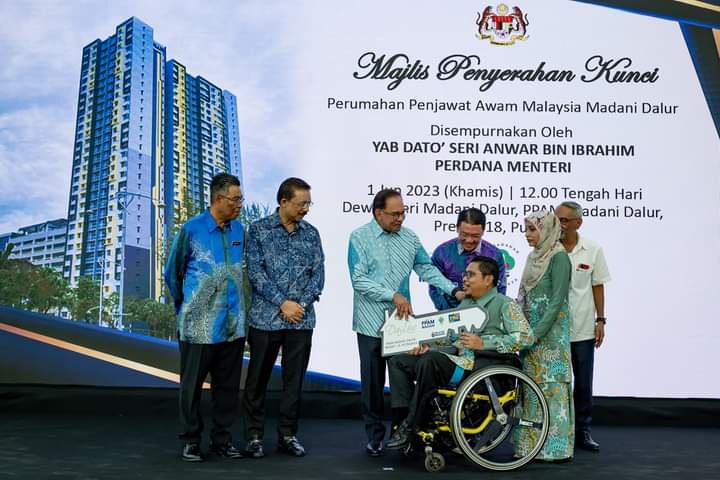 PM serah kunci projek PPAM Madani Dalur | Malaysia Tribune