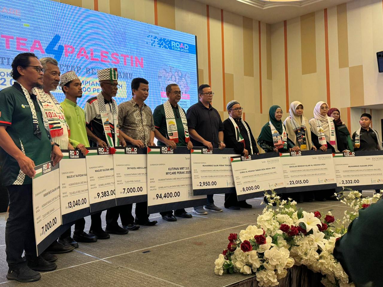 Lebih RM100,000 dana untuk Palestin dikumpul MRT 3.0 MyCARE Perak ...