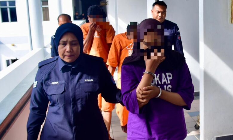 Pasangan direman dera anak angkat hilangkan pensel warna di sekolah ...